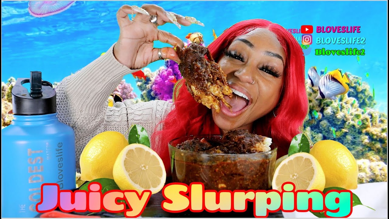 Giant juicy king crab knuckles mukbang smothered in Smackalicious sauce