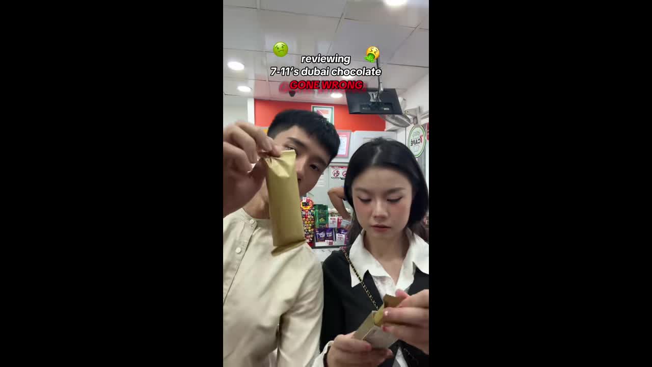 Dubai chocolate bar infested with ANTS leaving friends shocked and ...