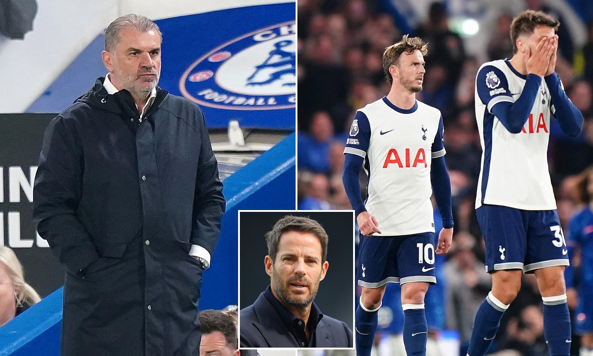 Jamie Redknapp rips into Ange Postecoglou after Tottenham's loss at ...