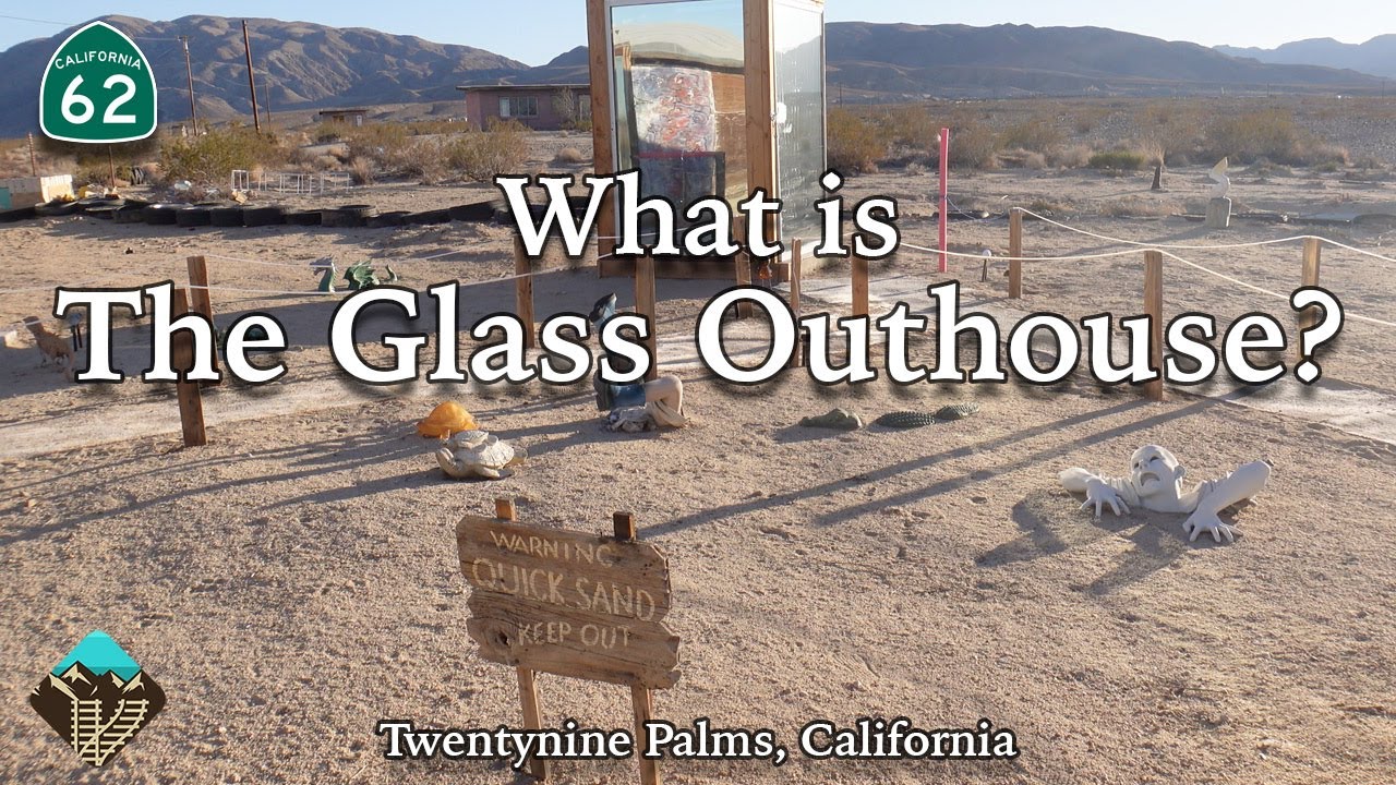 Yes, It’s Real: The Glass Outhouse in the Desert