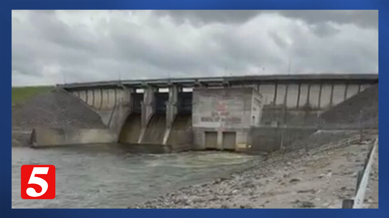 Flood Management: Percy Priest Dam prepared for heavy rains and river ...