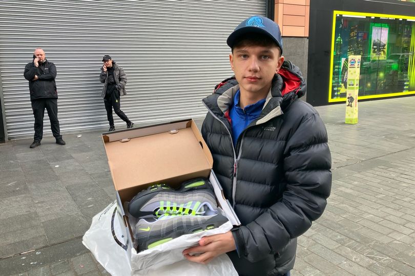 18-hour queues for Nike 110s 'which just represent Liverpool'