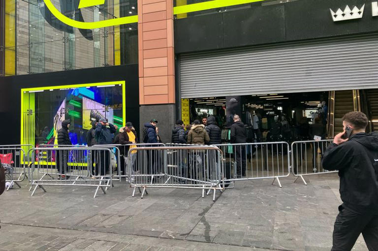 18-hour queues for Nike 110s 'which just represent Liverpool'