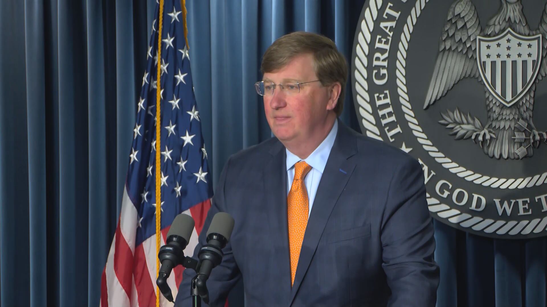Mississippi Gov. Tate Reeves speaks on storms, economic investment ...