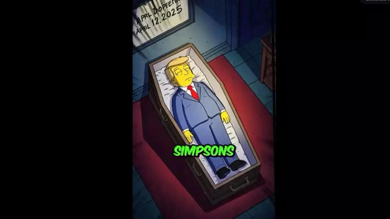Donald Trump’s 'death prediction' on April 12 in The Simpsons is going ...