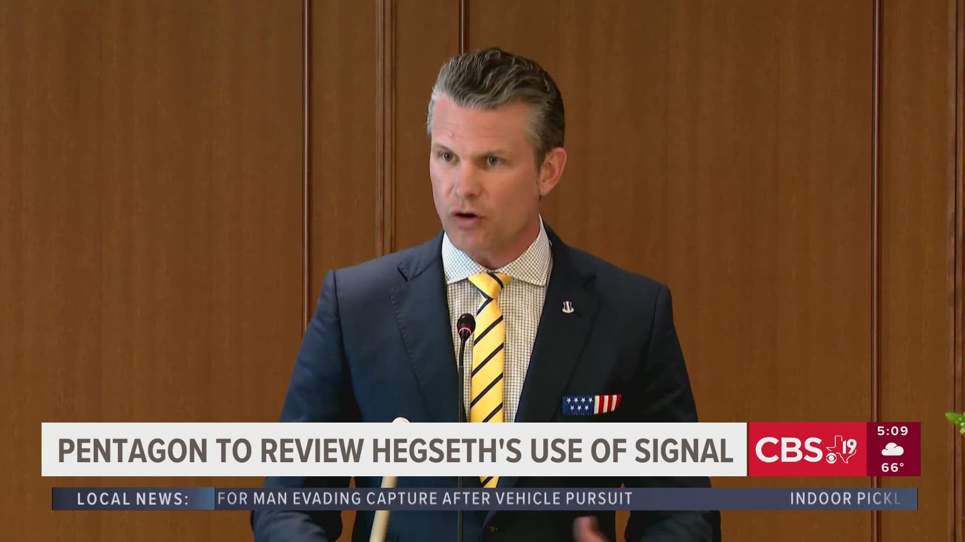 Pentagon to review Pete Hegseth's use of Signal app