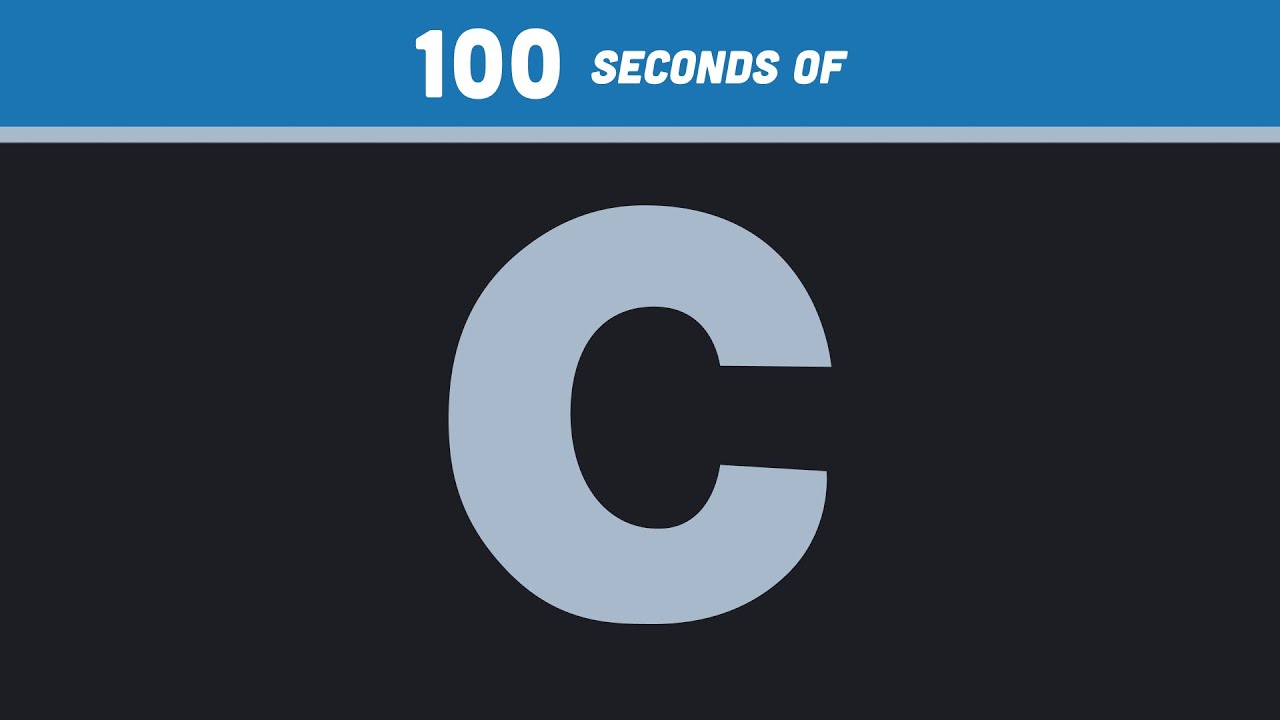 C Programming in 100 Seconds Explained!