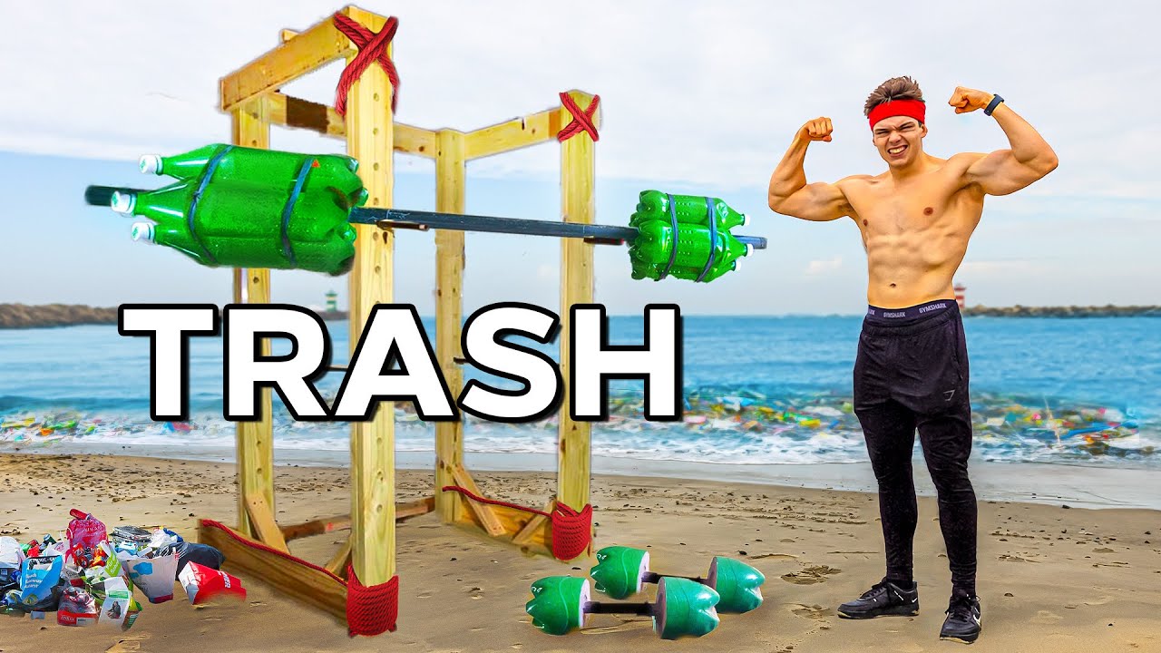 Building a Trash Gym to Save 30 Million Pounds of Ocean Waste