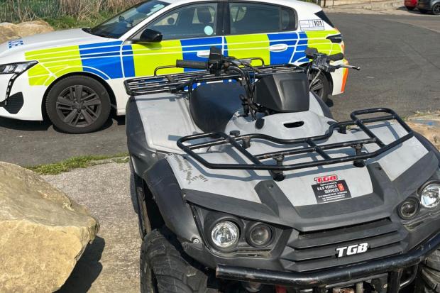 Quad bike stolen from farm two years ago is recovered by police