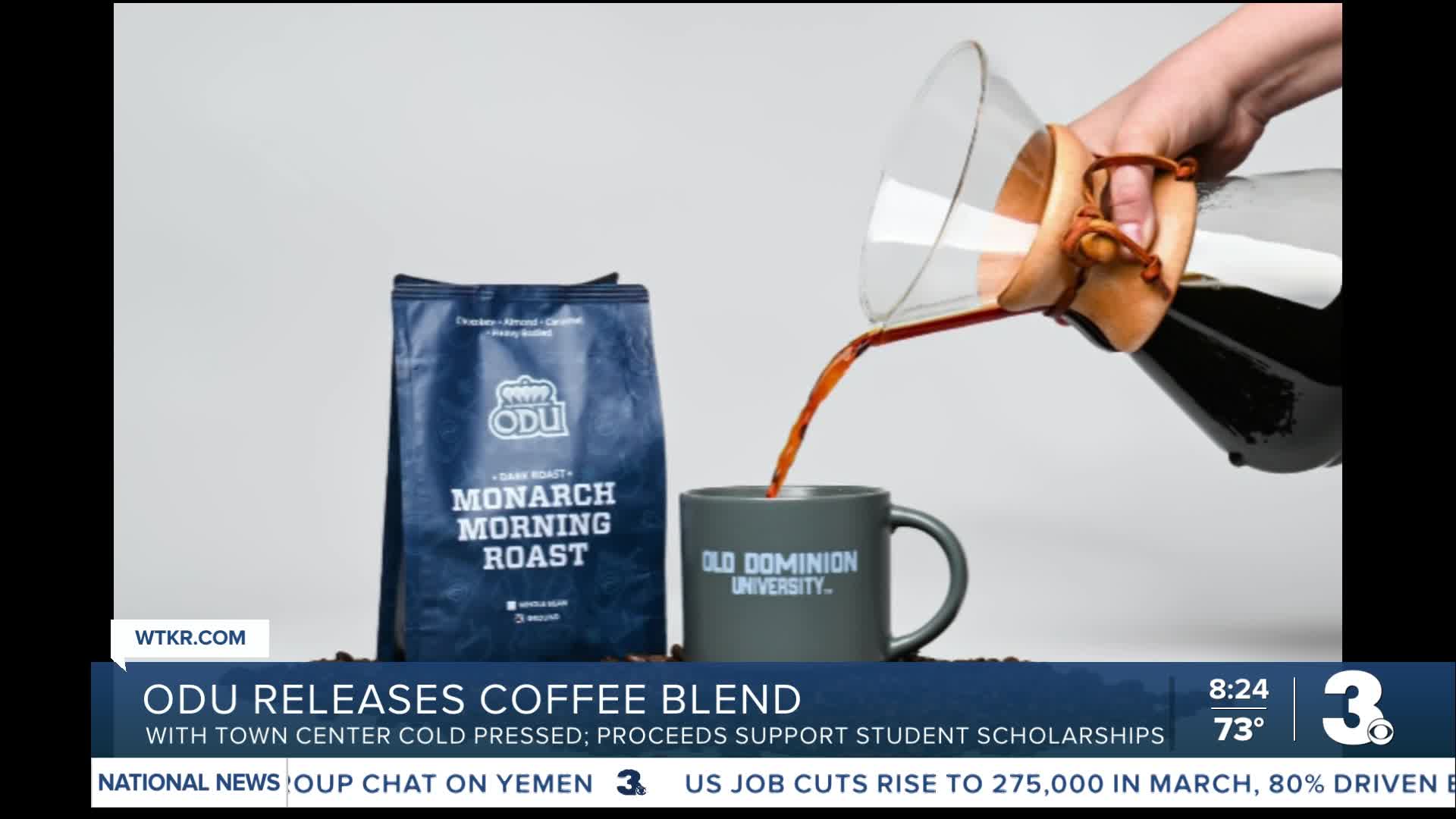 ODU launches signature coffee blend Monarch Morning Roast