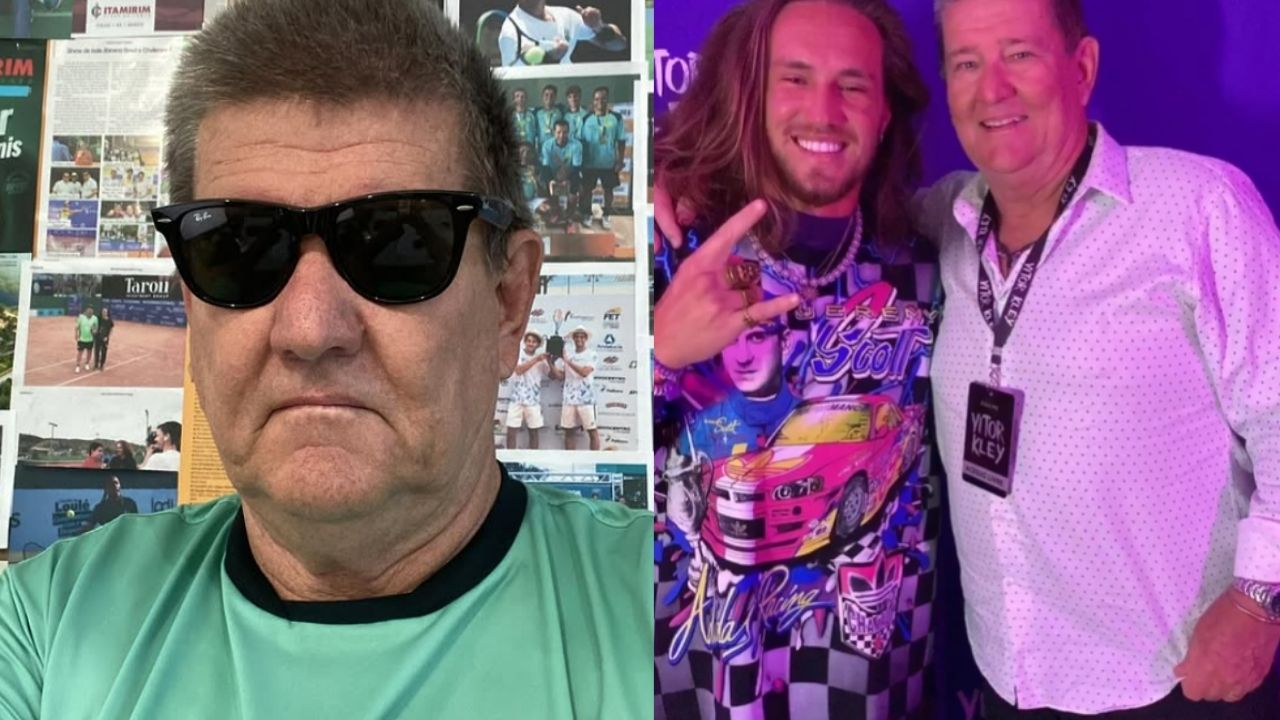 Ivan Kley, ex-tenista e pai de Vitor Kley, morre aos 66 anos