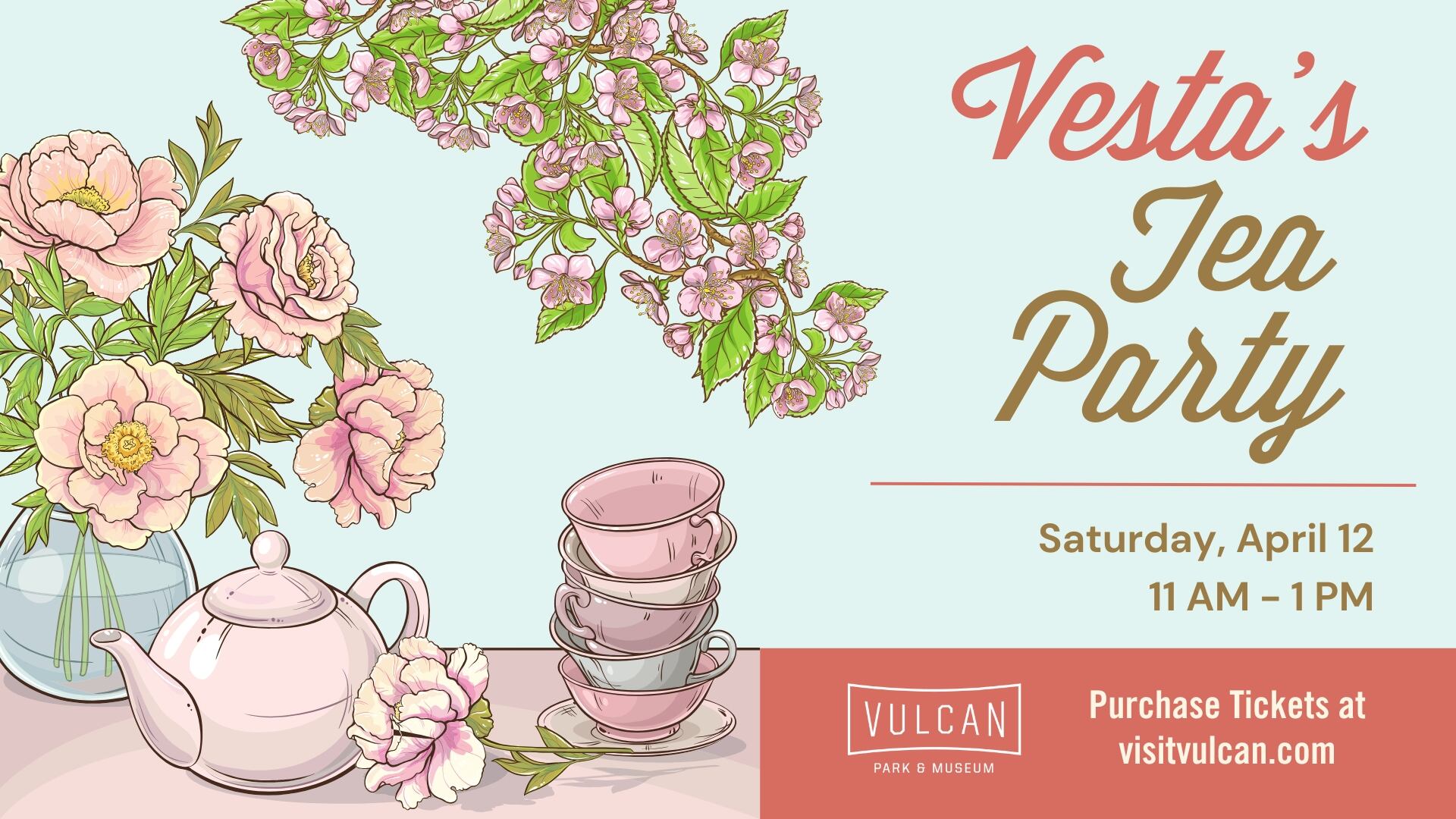 Vulcan Park celebrating Spring with enchanting tea party atop Red Mountain