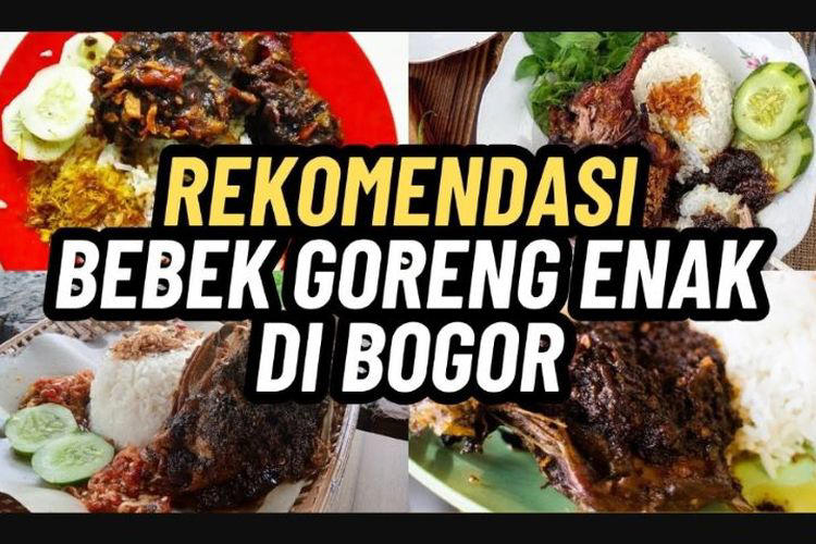 5 Tempat Makan Bebek Goreng Enak di Bogor dengan Bumbu Hitam Khas Madura yang Otentik