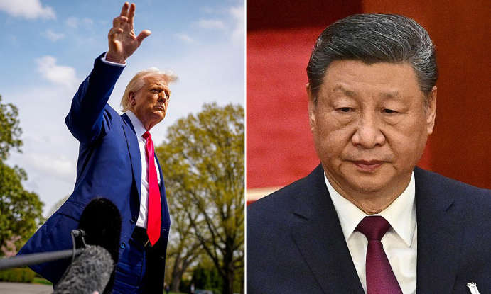 Trump tears into China for retaliating against him Trump tears into China for retaliating against him