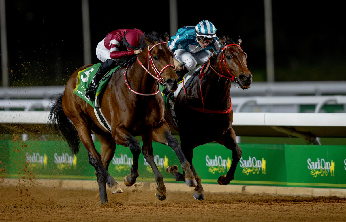 Breeders' Cup winners Forever Young, Nysos lead Saudi Cup field