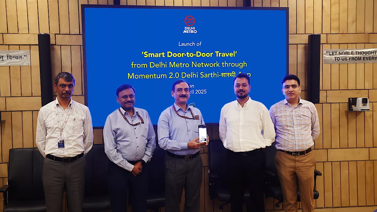 DMRC unveils ‘smart door-to-door travel’ with DMRC Momentum Delhi ...