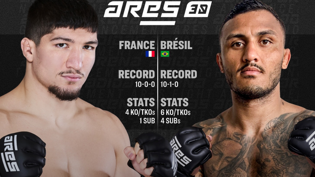 Ares 30 : Baki vs Thiago Lima : streaming, date, heure, diffusion TV ...