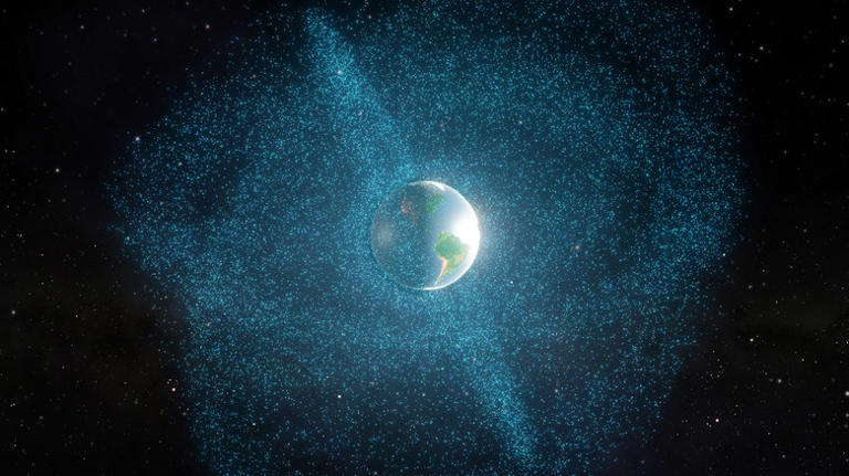 The Staggering Amount Of Space Debris That Hits Earth Daily