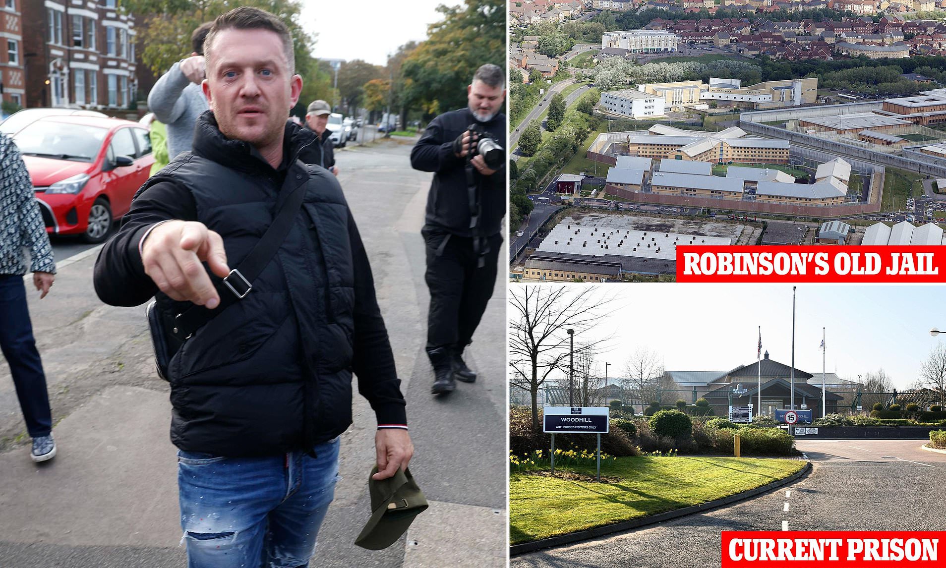 Tommy Robinson 'appeals prison sentence for contempt of court'