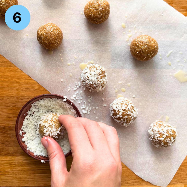 Coconut Date Balls
