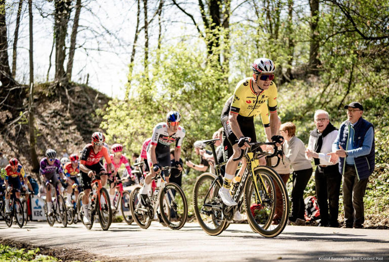 Wout van Aert grijpt andere rol tegen Van der Poel en Pogacar met beide handen aan en licht ...