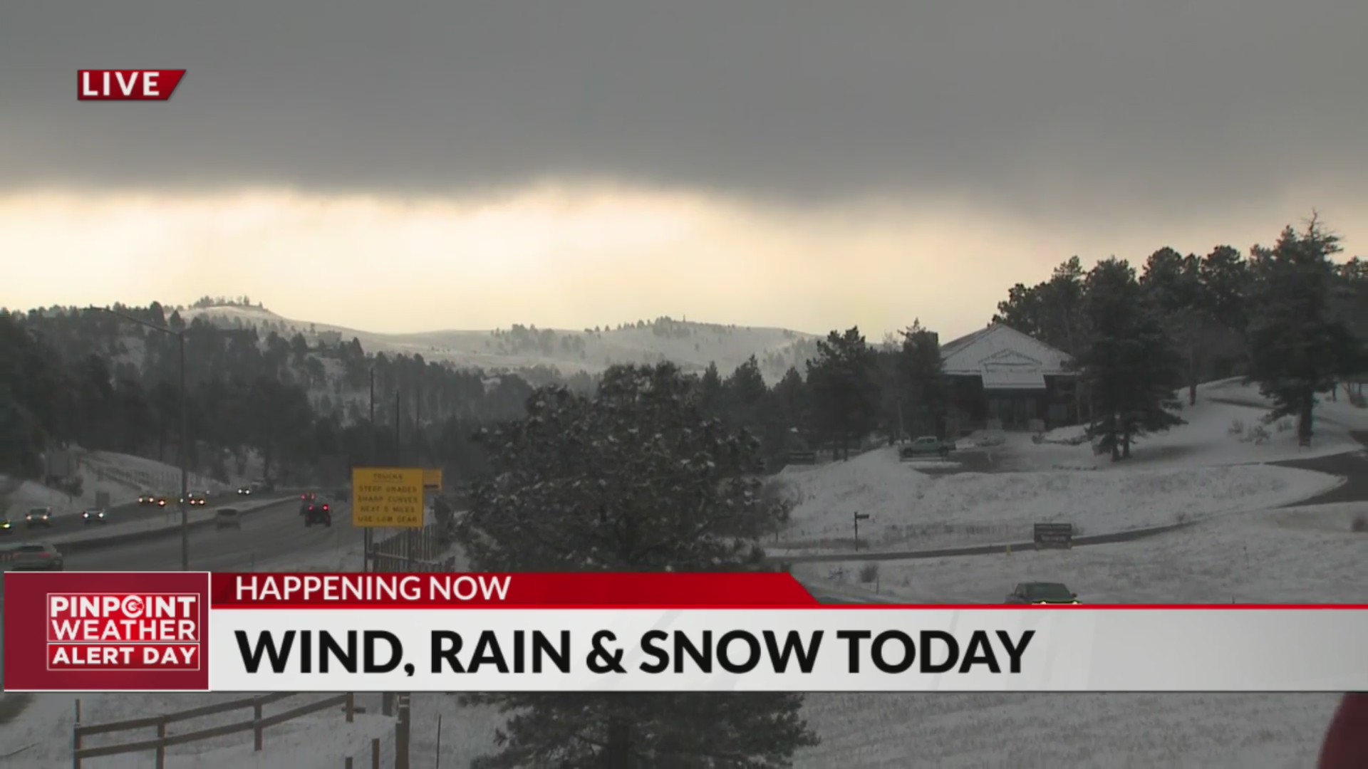 Rain, wind, snow on tap for Friday