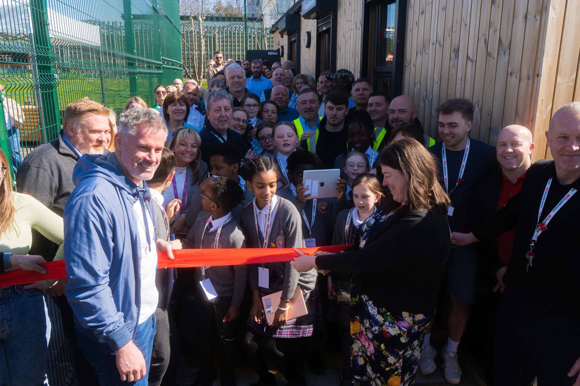 Ex-Liverpool captain, Jamie Carragher officially launches Kirkdale St ...