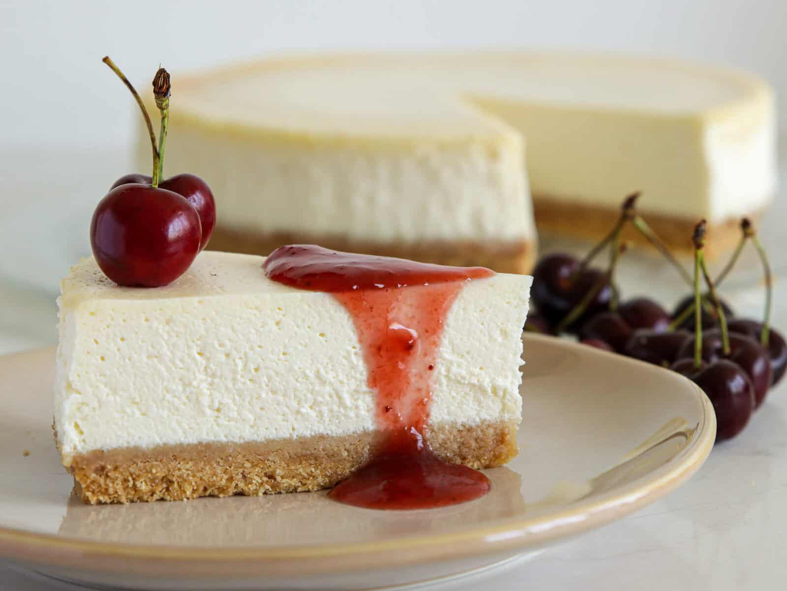 The Easiest Way to Get a Perfect, Crack-Free Cheesecake