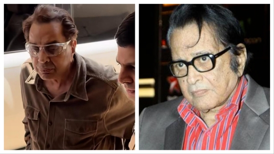 Despite being unwell, Dharmendra reaches Manoj Kumar's home to pay final respects: ‘Bachpan ...