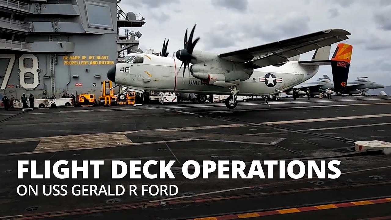 Controlled Chaos: Life on the Navy’s Most Advanced Carrier