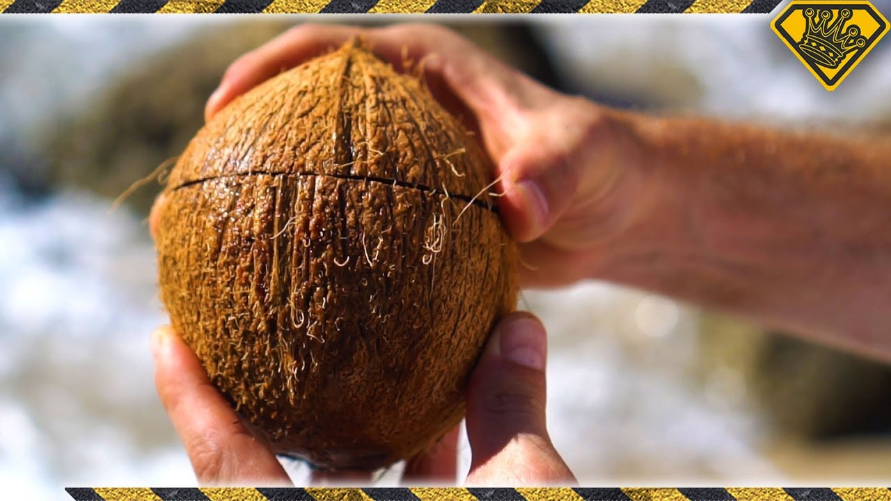 Here's How to Crack Open a Coconut With No Tools Needed