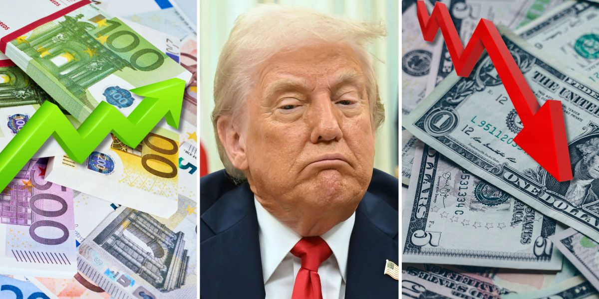 Trumps tullar lyfter euron – dollarn rasar