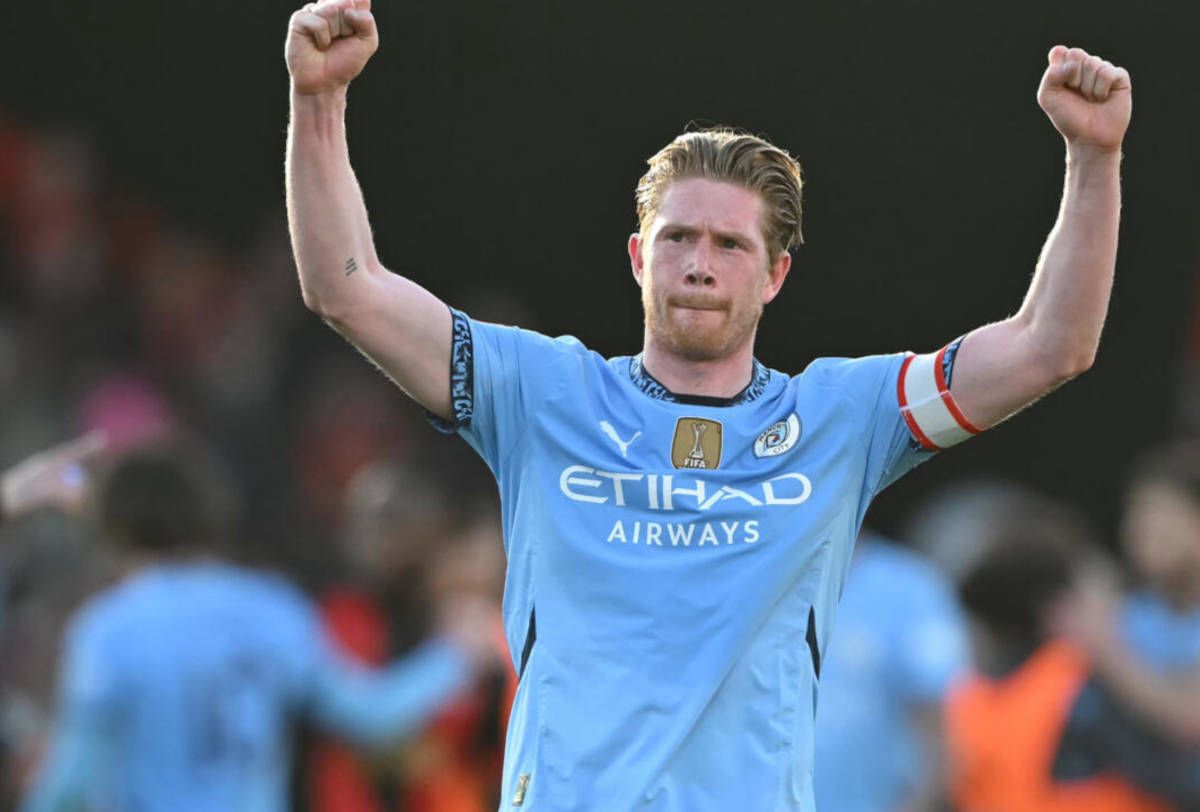 GOODBYE: Kevin De Bruyne to leave Manchester City at end of the season
