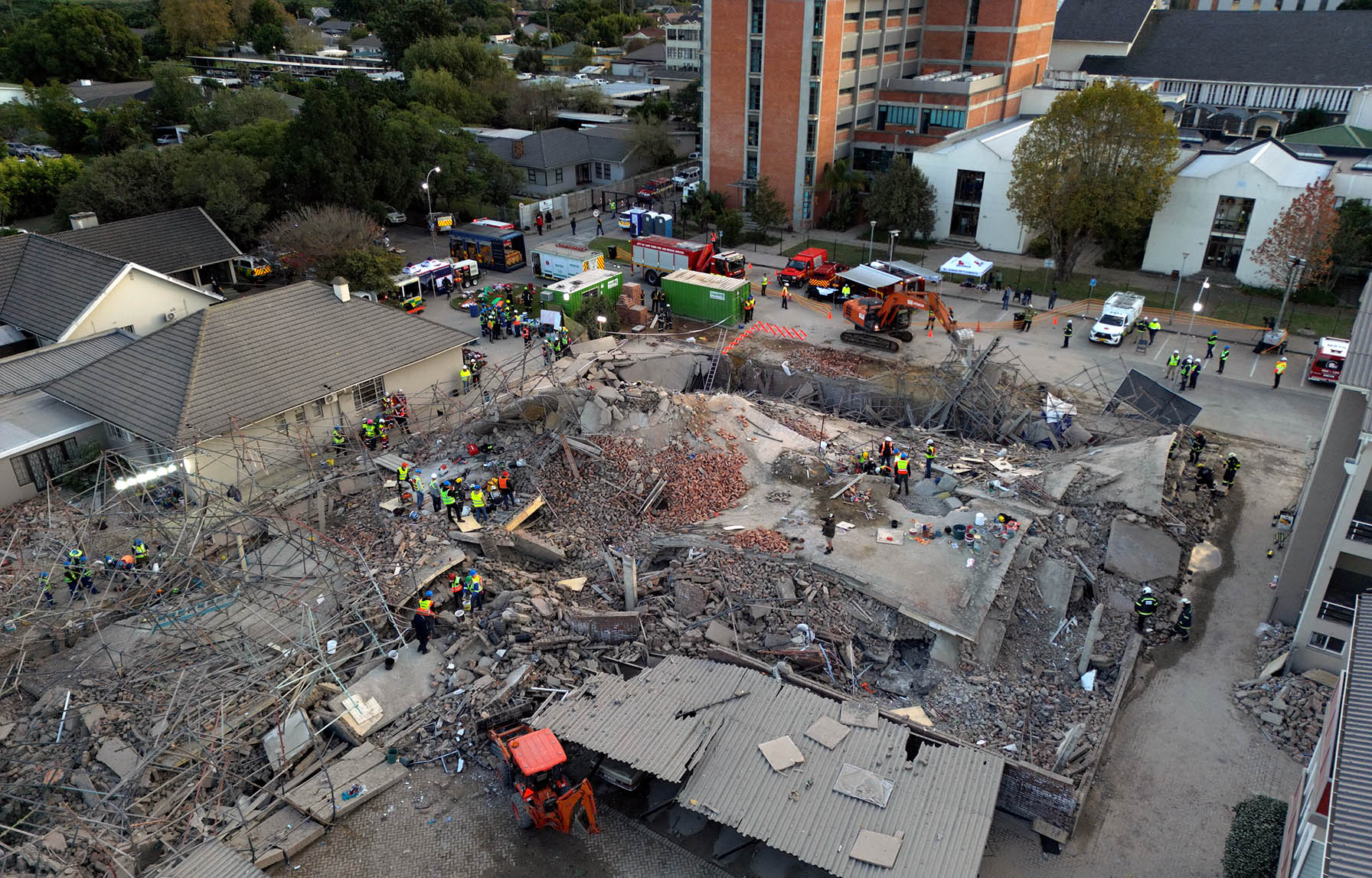 Probe into George building collapse complete, findings to be shared ...