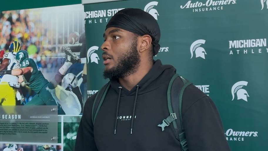 WATCH: Michigan State DL Quindarius Dunnigan Talks Spring Ball, More