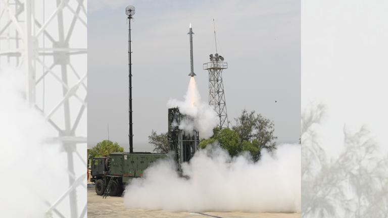 Four successful tests of medium-range air defence missiles conducted by ...