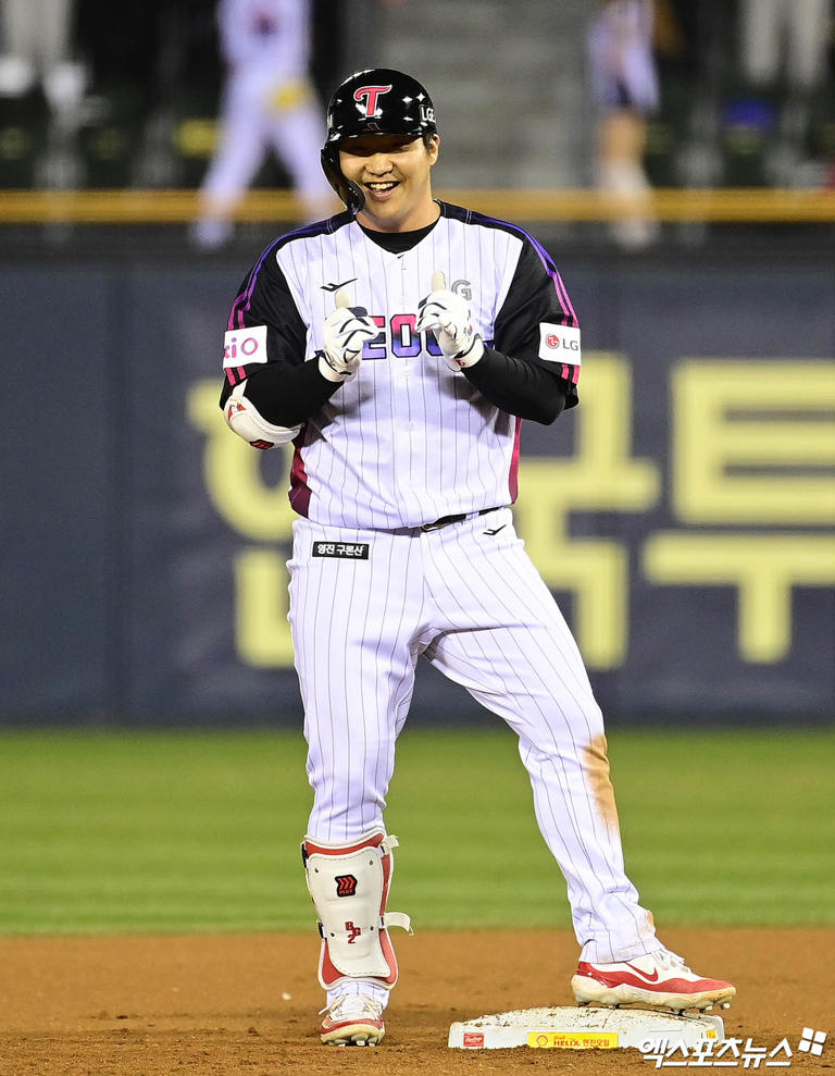 LG 트윈스 승승승승승승승패승승! '개막 10G 9승' 미쳤다! '7안타 7타점 합작' 중심타선 앞세워 KIA 8-2 대파하고 2연승 [잠실:스코어]