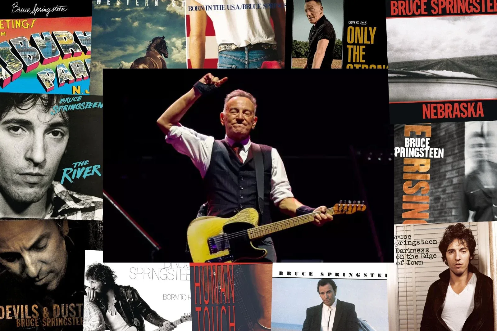 Most and Least-Played Song Live Off Every Bruce Springsteen Album