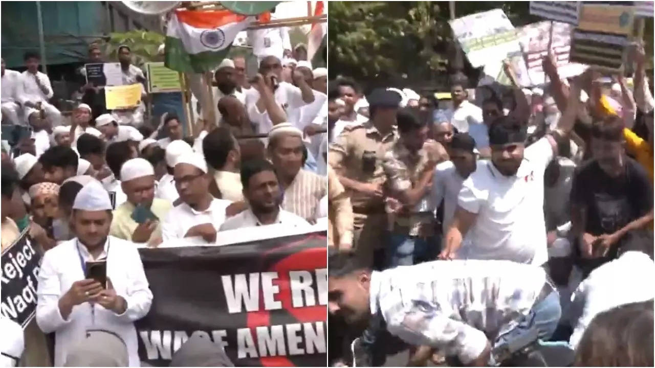 From streets to SC: Protests erupt across India against Waqf Bill ...