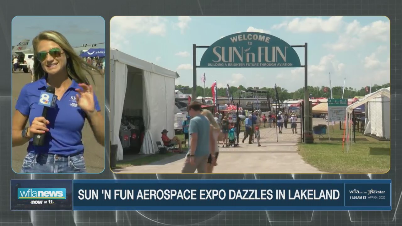 Pilots take flight at the SUN 'n FUN Aerospace Expo in Lakeland