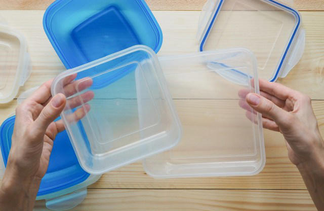 Home cook sparks conversation over how to reuse food container lids ...