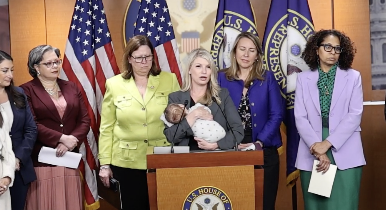 Rep. Petersen, Holding Newborn Son, Speaks at Press Conference on SAVE ...