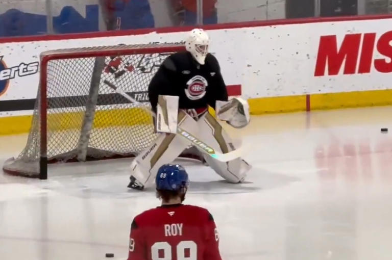 Jacob Fowler is already on the ice with the Canadiens (and he’s taking ...