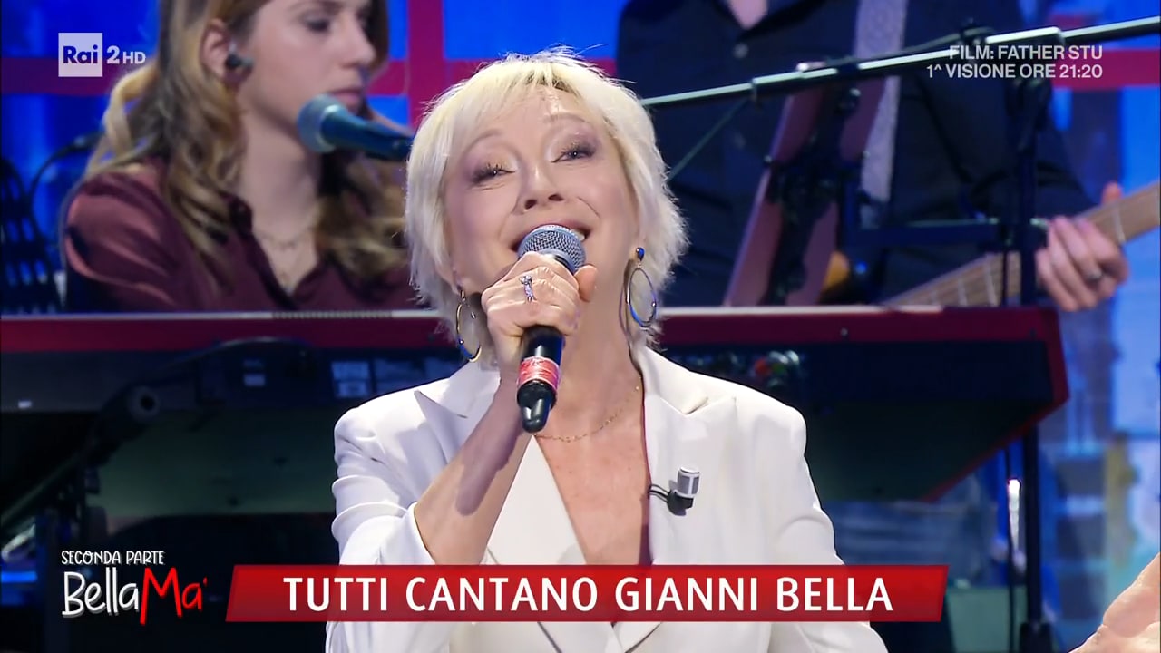Rita Forte canta "L'emozione non ha voce" - BellaMa' 04/04/2025
