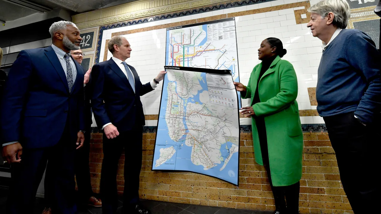 New York City’s new subway map is designed to help you not get lost