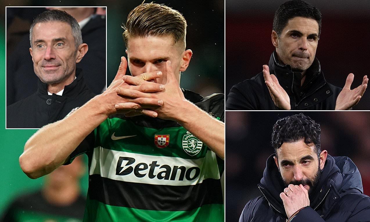 Revealed: Sporting's cut-price fee for Arsenal and Man United target ...