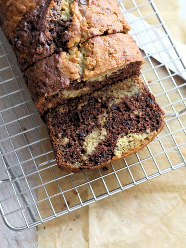 Marbled Banana Bread