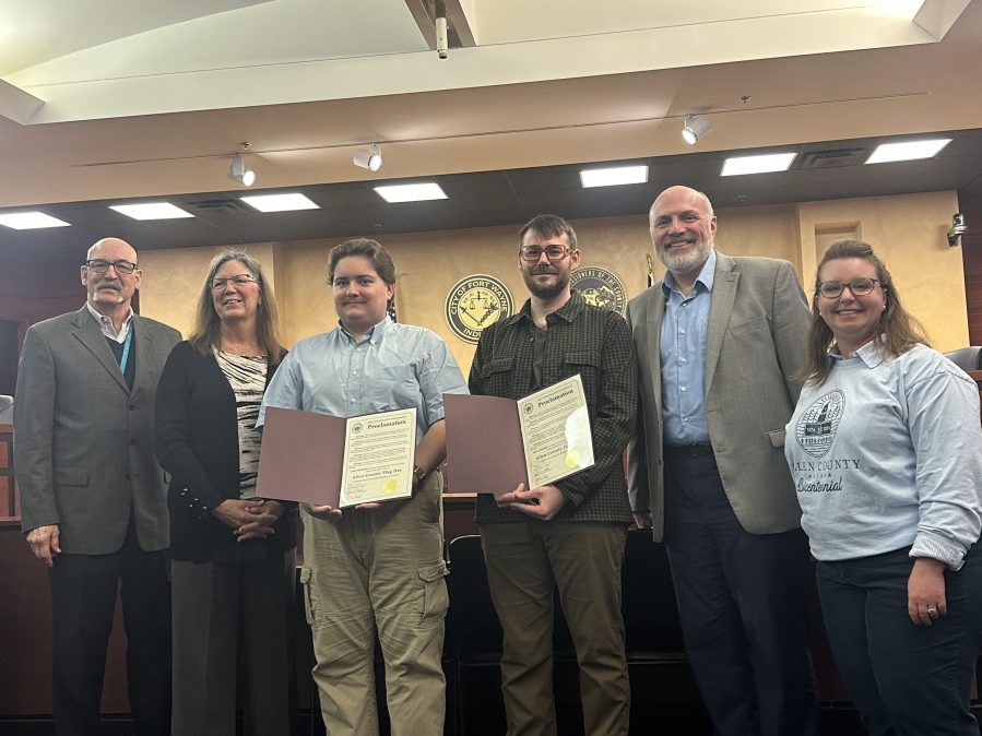 Allen County Commissioners approve new flag, upcoming road repairs ...