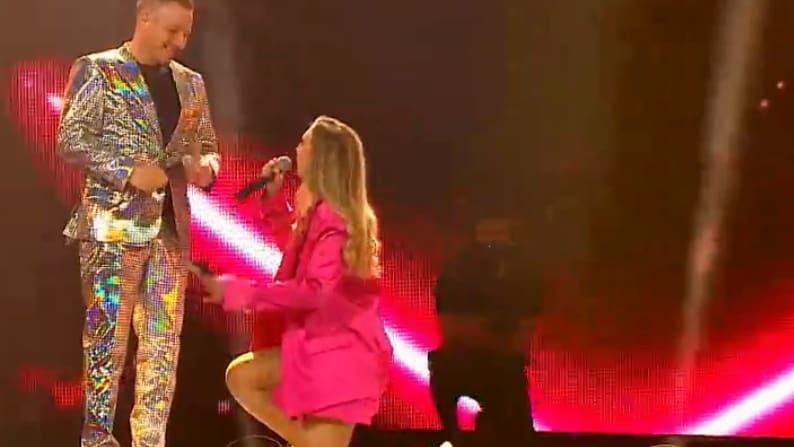 Energy-Moderatorin Vivi Kunkler macht Daniel Studer live einen Antrag: «Wenn du es nicht machst ...