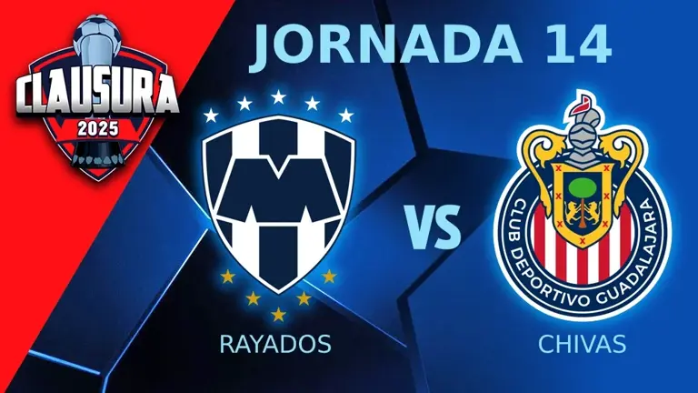 Rayados vs Chivas: ¿Cuándo y dónde ver EN VIVO el juego de la J14 del Clausura 2025?